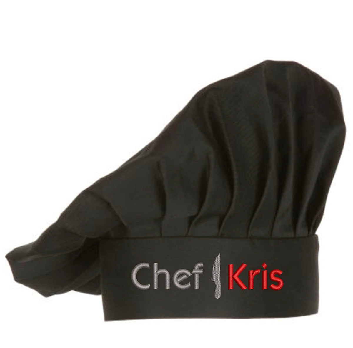 Embroidered Chef Hat with Custom Name a Great Gift Adult Premium Quali ...